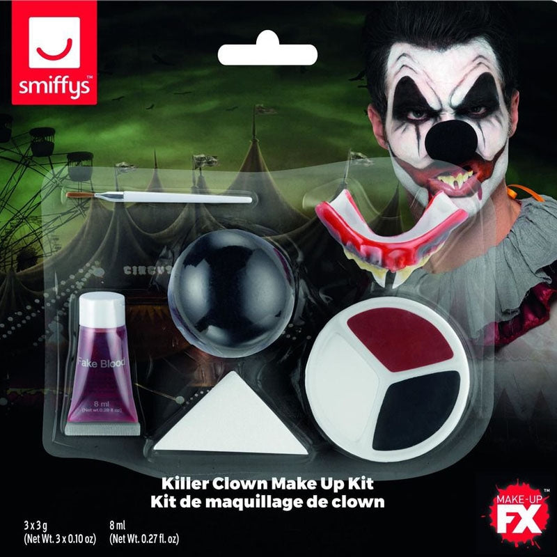 Halloween Böser Clown Schminken