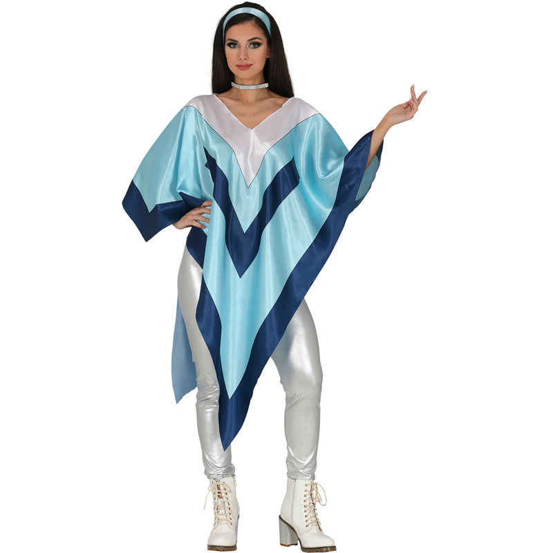 Poncho Disco Abba Kostüm für Damen | Online Einkaufen