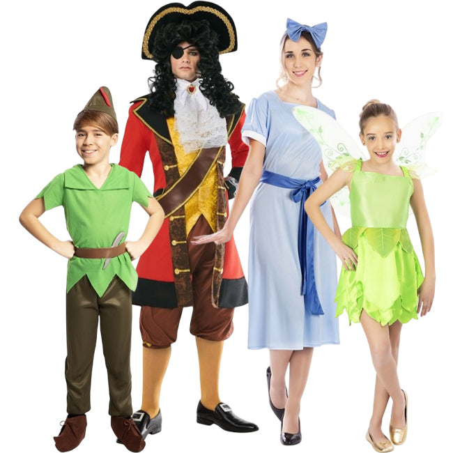 Familie Figuren aus Peter Pan – Gruppenkostüme online