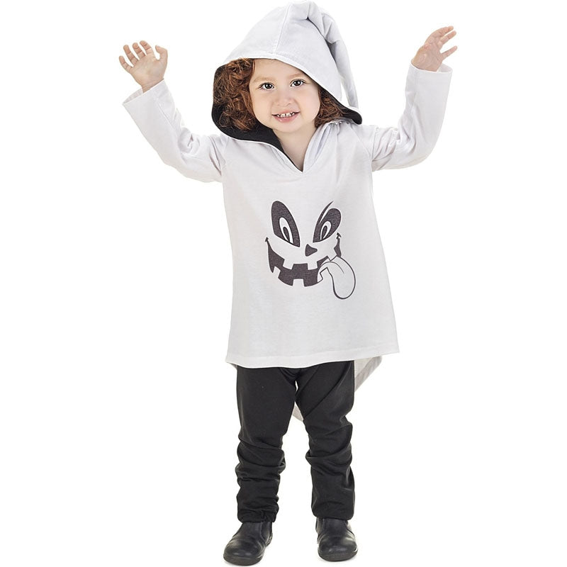 Baby Geist Kostüm für sein erstes Halloween