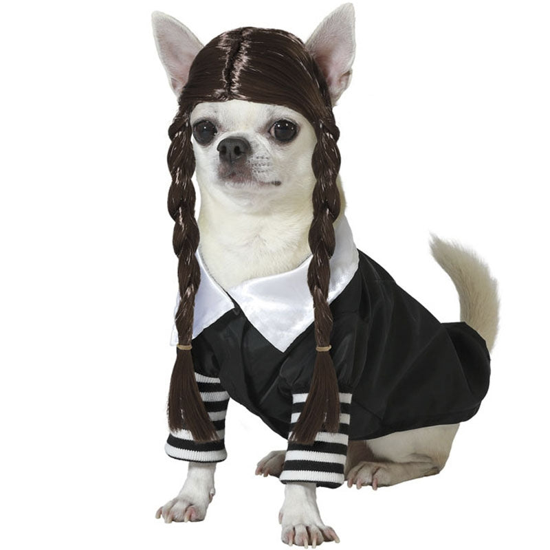 Original Wednesday Addams Kostüm für Hunde | Online kaufen